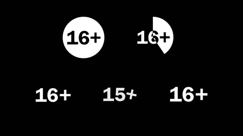 After Effects: Animated age ratings (AE project) #58935349