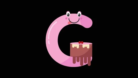 Animated alphabet. Learning letters. Mot... | Stock Video | Pond5
