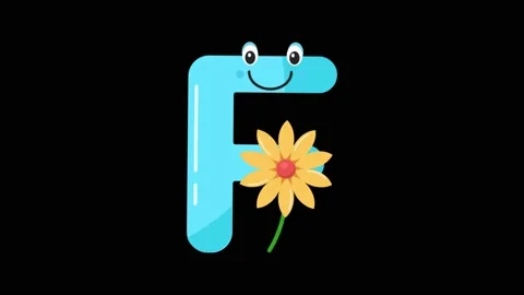 Animated alphabet. Learning letters. Mot... | Stock Video | Pond5