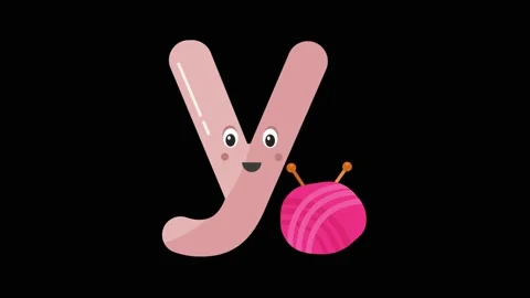 Animated alphabet. Learning letters. Mot... | Stock Video | Pond5