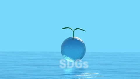 Animated animation with SDGs text, image... | Stock Video | Pond5