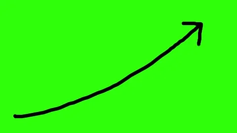 Animated arrow doodle hand drawn isolate... | Stock Video | Pond5