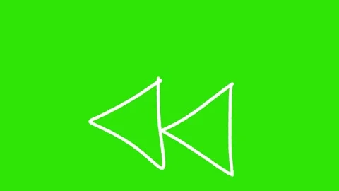 Animated Arrow on Green Screen | Stock Video | Pond5