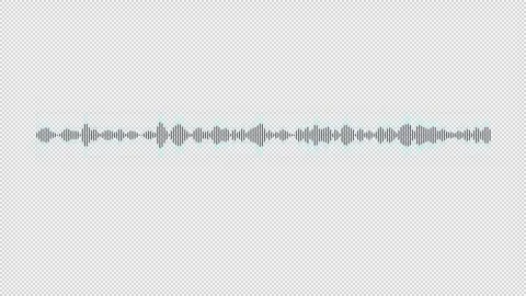 Animated audio track sci-fi HUD element ... | Stock Video | Pond5