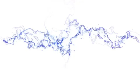 Animated background blue lightning on a ... | Stock Video | Pond5