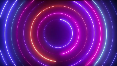 Animated Background Blue Neon Lighting F... | Stock Video | Pond5