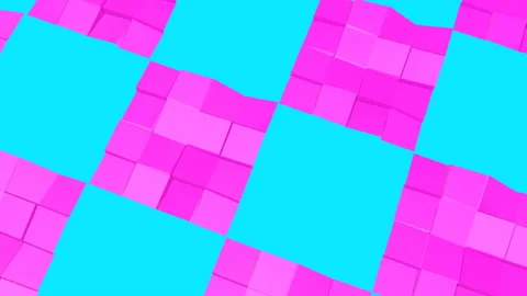 animated background of low poly square t... | Stock Video | Pond5