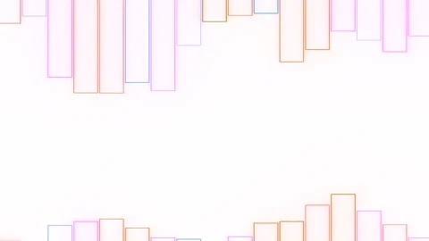 Animated background with moving lines in... | Stock Video | Pond5