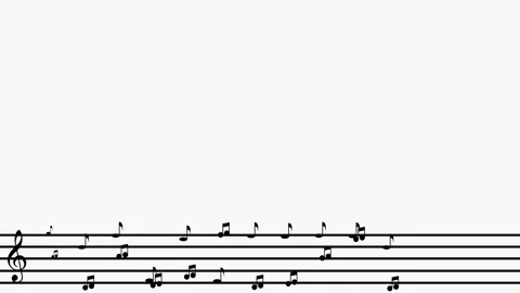 Animated Background Musical Symbols Scor... | Stock Video | Pond5