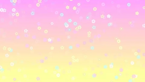 Animated Background Pastel Colors Flower... | Stock Video | Pond5