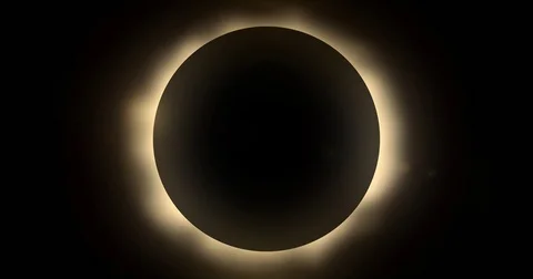 Animated Background Solar Eclipse Loop | Stock Video | Pond5