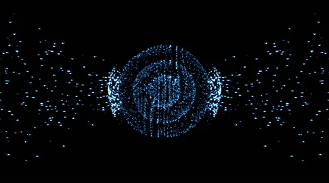 Animated background with technology cell | Stock Video | Pond5