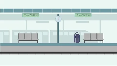 animated background video in 2d animatio... | Stock Video | Pond5