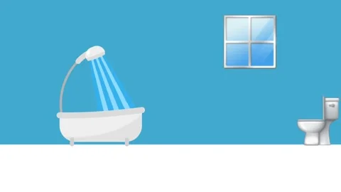 Animated Bathroom Stock Videos – Royalty-Free HD & 4K Videos | Pond5