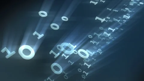 Animated Binary Numbers Stock Footage ~ Royalty Free Stock Videos | Pond5