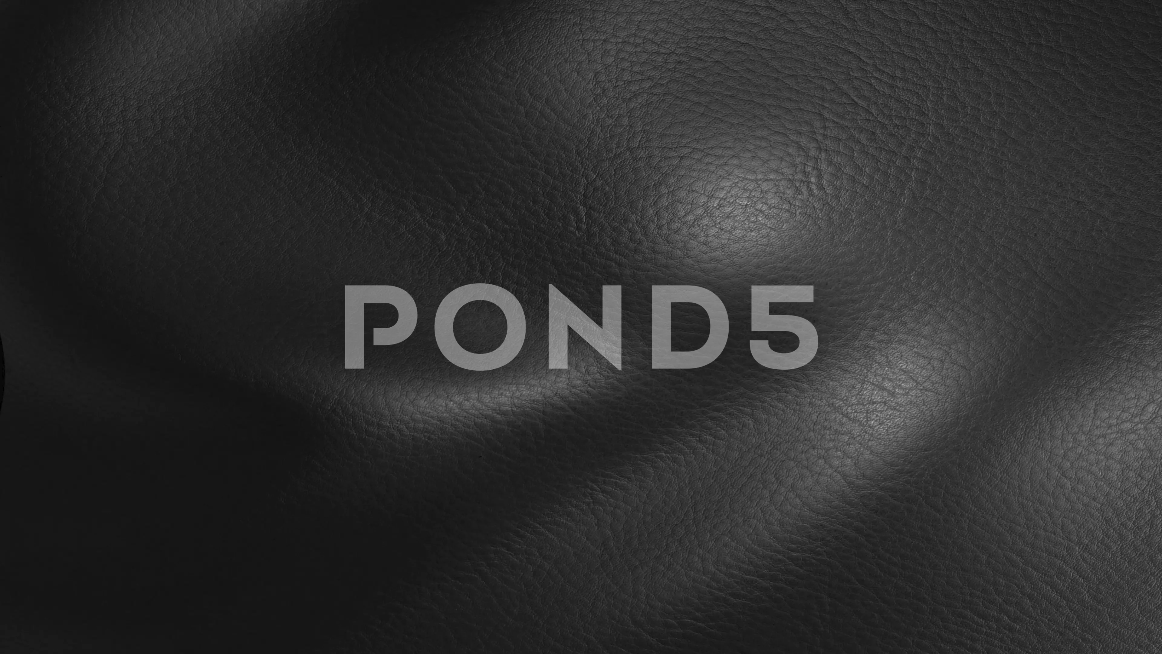 Smooth Black Leather Background
