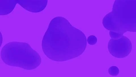 Animated blue abstract fluid shapes | Stock Video | Pond5