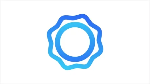 Animated Blue Gradient Check Mark Icon o... | Stock Video | Pond5