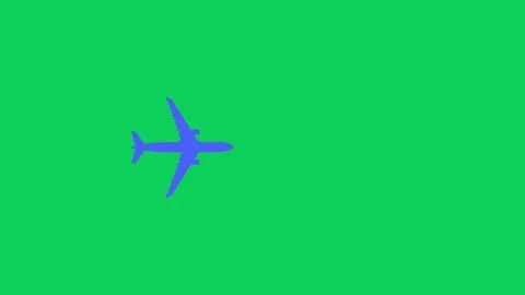 Animated Airplane Stock Videos – Royalty-Free HD & 4K Videos | Pond5