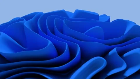 Animated blue wavy abstract background | Stock Video | Pond5