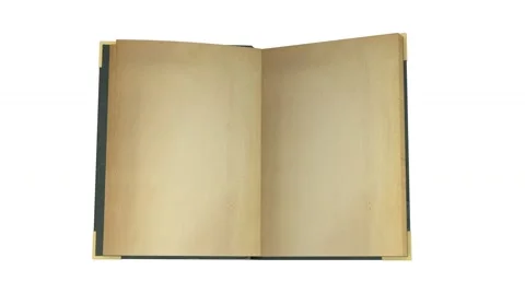 animated book pages open on a white back... | Stock Video | Pond5