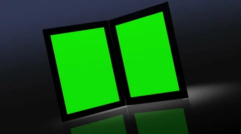 Animated book with turning green screen ... | Stock Video | Pond5