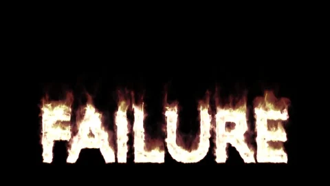 Failure Text Miss Stock Video Footage | Royalty Free Failure Text Miss ...