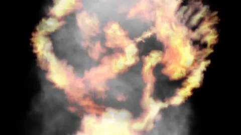 Animated bursting and spreading flames t... | Stock Video | Pond5