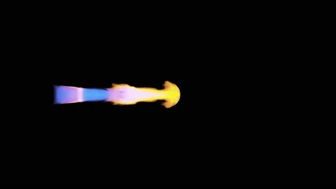 Jet Engine Flame Stock Footage ~ Royalty Free Stock Videos | Pond5