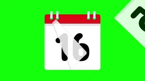 Animated Calendar Stock Video Footage | Royalty Free Animated Calendar ...