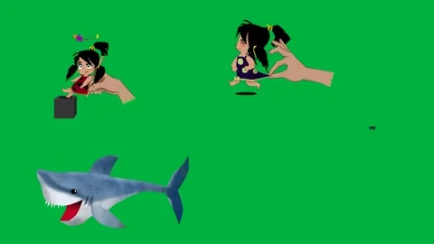 Girl Sharking Stock Videos – Royalty-Free HD & 4K Videos