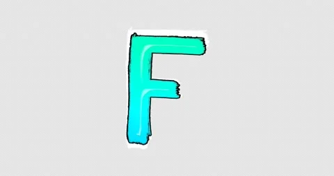 Animated Cartoon Alphabet. 26 Hand Drawn... | Stock Video | Pond5