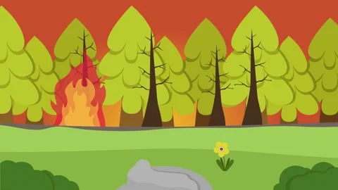 Animated Cartoon Forest Grass Stock Video Footage | Royalty Free ...