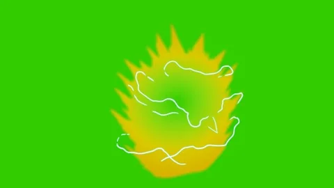 Animated Cartoon Energy Beam | Stock Video | Pond5