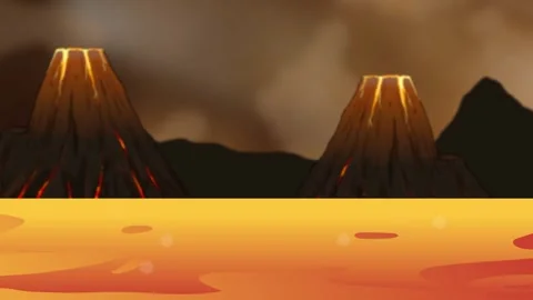 Lava Flow Cartoon Stock Videos – Royalty-Free HD & 4K Videos | Pond5