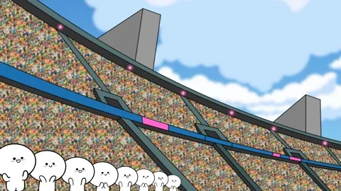 Cartoon Audience Stock Video Footage | Royalty Free Cartoon Audience ...