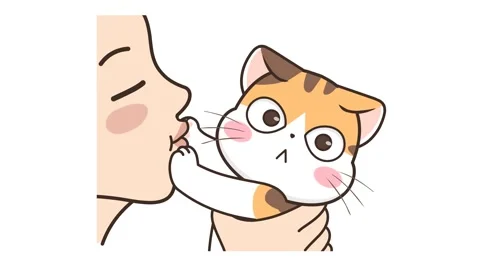 Cat A Kiss Stock Videos – Royalty-Free HD & 4K Videos