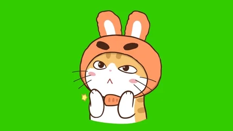 Animated Cat Clapping Congratulations - ... | Stock Video | Pond5