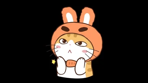 Animated Cat Clapping Congratulations - ... | Stock Video | Pond5