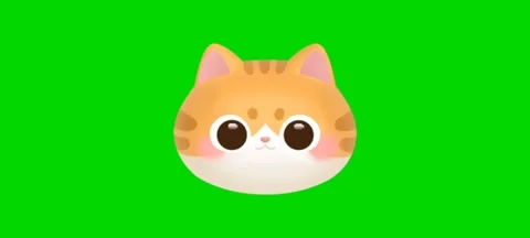 Animated cat smelling a pungent scent an... | Stock Video | Pond5