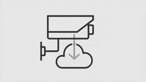 Cctv Icon Stock Footage ~ Royalty Free Stock Videos | Pond5