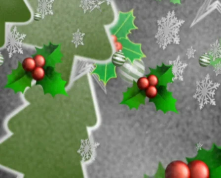 Animated christmas background | Stock Video | Pond5
