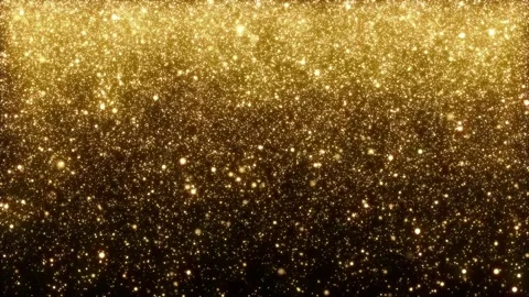 Animated Christmas background of golden ... | Stock Video | Pond5