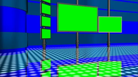 Animated chroma key green shiny virtual ... | Stock Video | Pond5