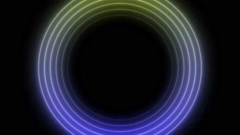 Animated circle lines - Infinite loop 4k... | Stock Video | Pond5