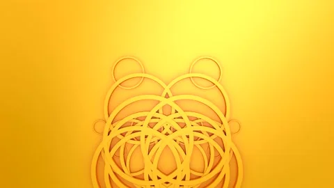 Animated Circles Background | Stock Video | Pond5