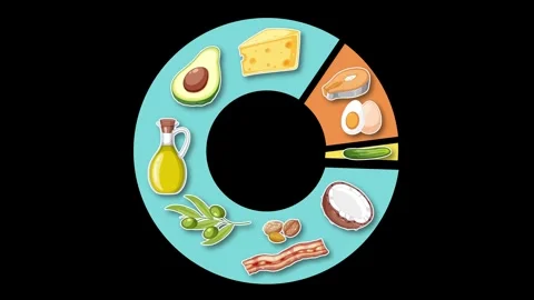 Animated Circular Chart of Food Groups o... | Stock Video | Pond5