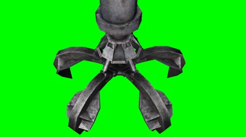 animated claws - green screen effect | Stock Video | Pond5