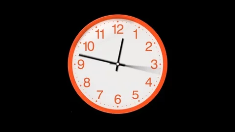 Animated Clock | Stock Video | Pond5