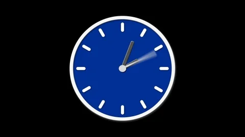 Animated clock time lapse | Stock Video | Pond5